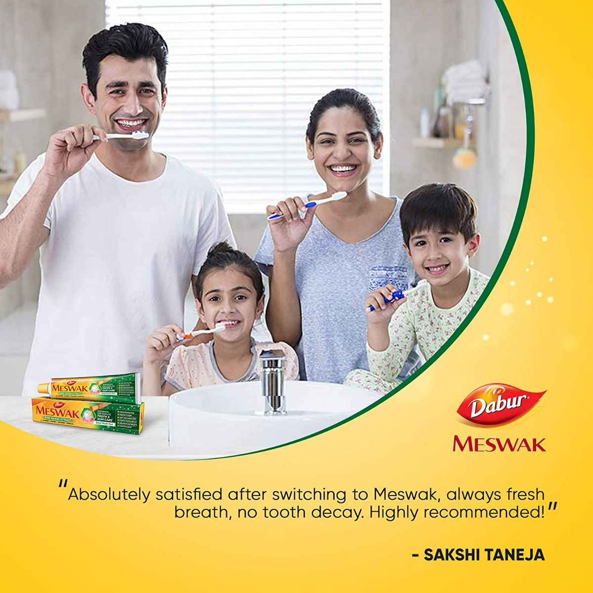 Dabur Meswak Complete Tooth & Gum Care Toothpaste, 45 gm Price, Uses ...