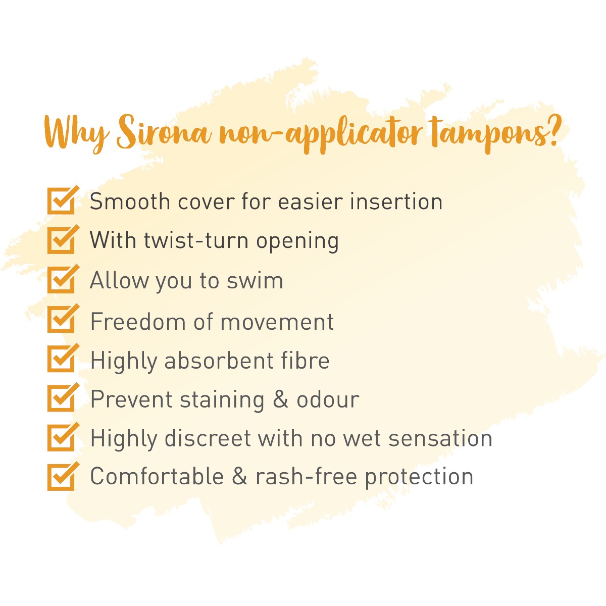 Sirona Now, Periods Made Easy Heavy Flow Tampons, 20 Count Price, Uses ...