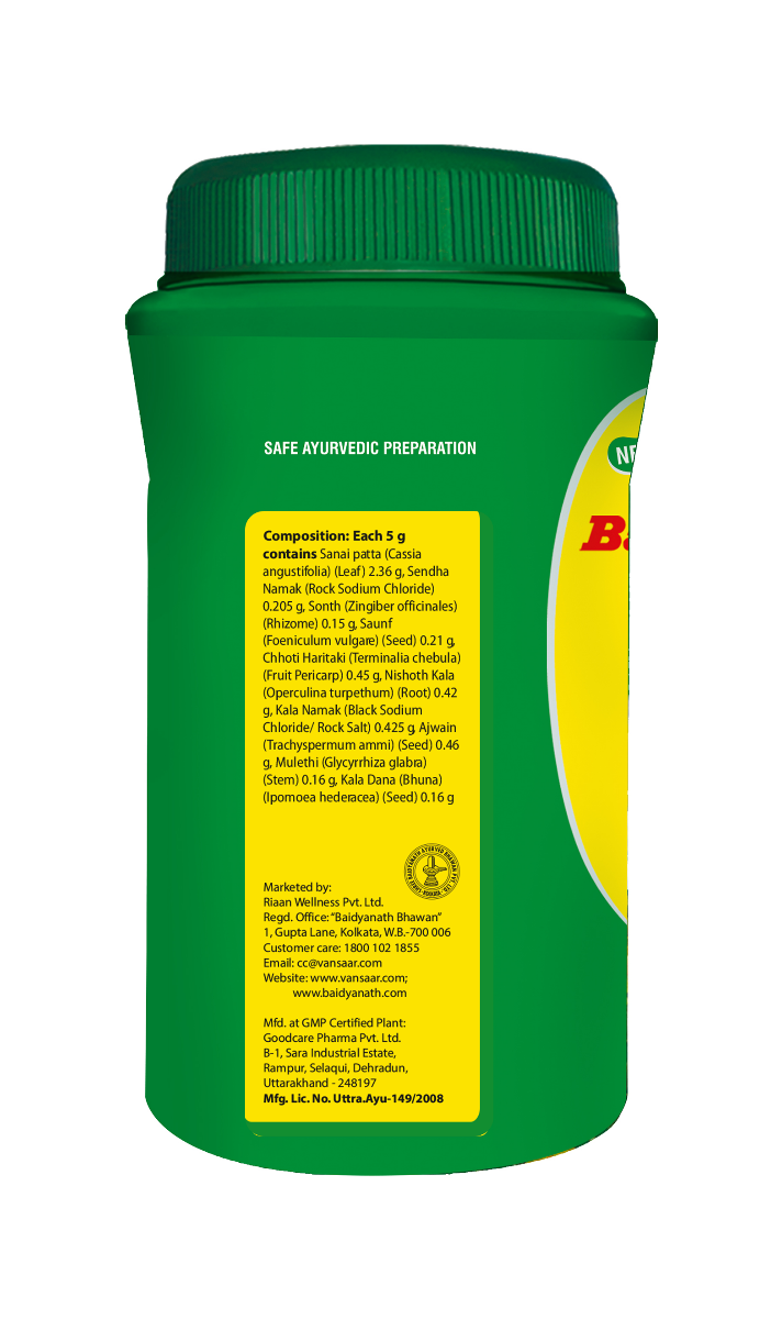 Baidyanath Vansaar Kabz Care Powder, 200 gm Price, Uses, Side Effects ...