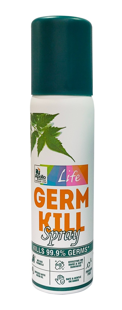 Apollo Life Germ Kill Spray, 100 ml Price, Uses, Side Effects ...
