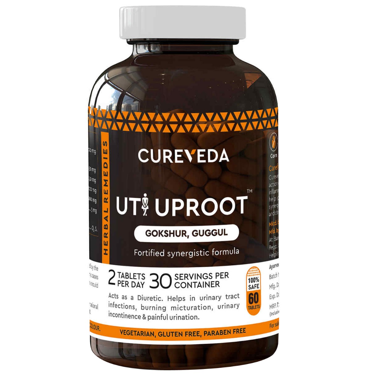 Cureveda UTI Uproot Tablets, 60 Tablets Price, Uses, Side Effects ...