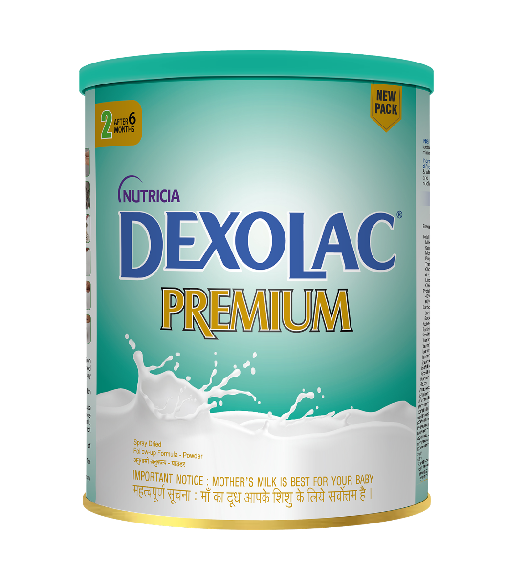Dexolac Premium Infant Formula Stage 2 Powder (After 6 Months), 400 gm ...