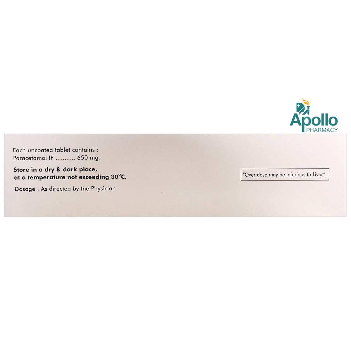 Dolo-650 Tablet 15's Price, Uses, Side Effects, Composition - Apollo ...