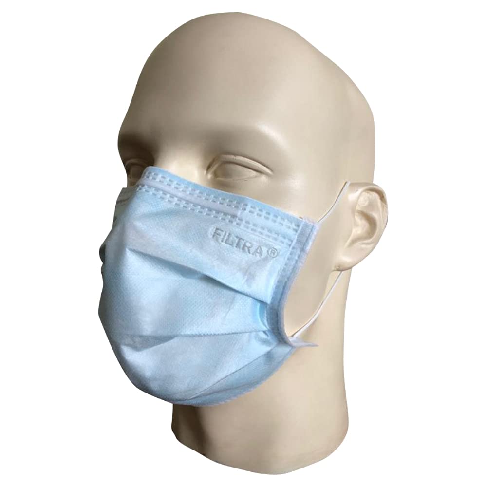 Thea-Tex Face Mask High Filtration 3ply Tie Blue Price, Uses, Side ...