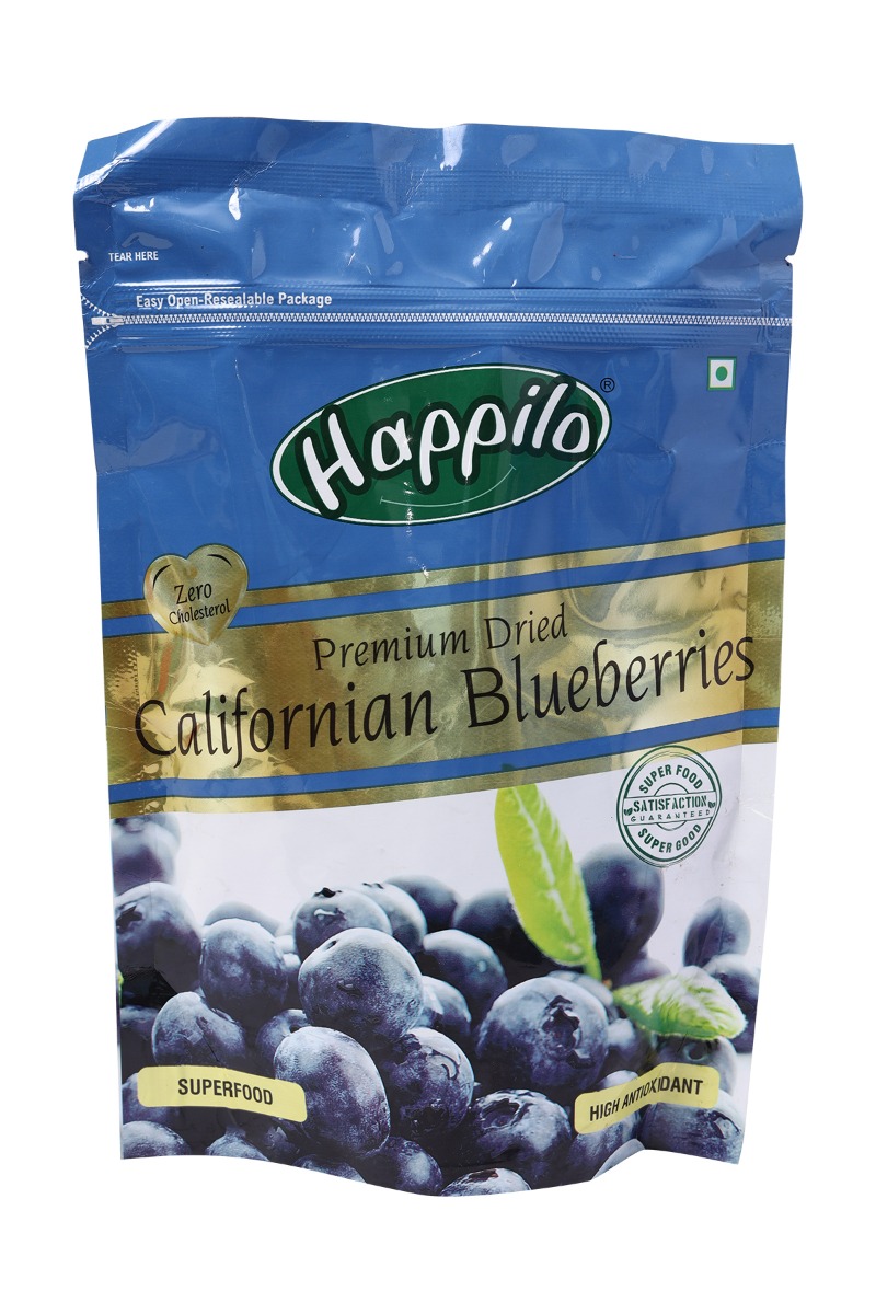 Happilo Premium Dried Californian Blueberries , 150 gm Price, Uses ...