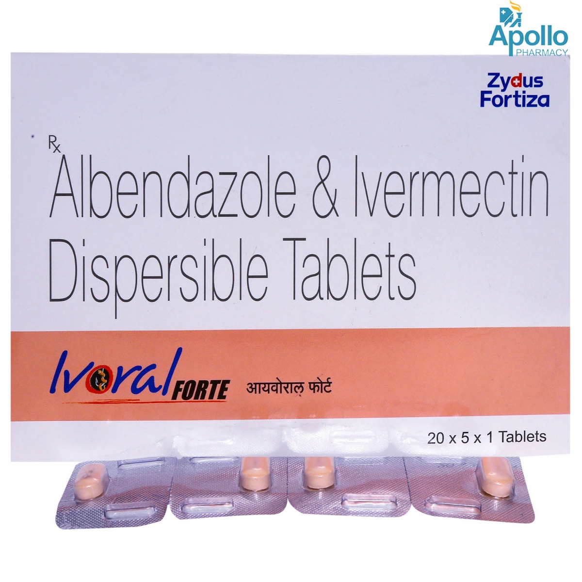 Ivoral Forte Tablet 1's Price, Uses, Side Effects, Composition - Apollo ...
