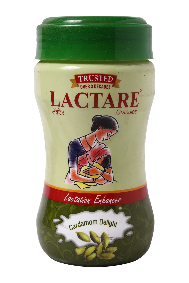 Lactare Granules Cardamom Delight Flavoured Lactation Enhancer, 200 gm ...