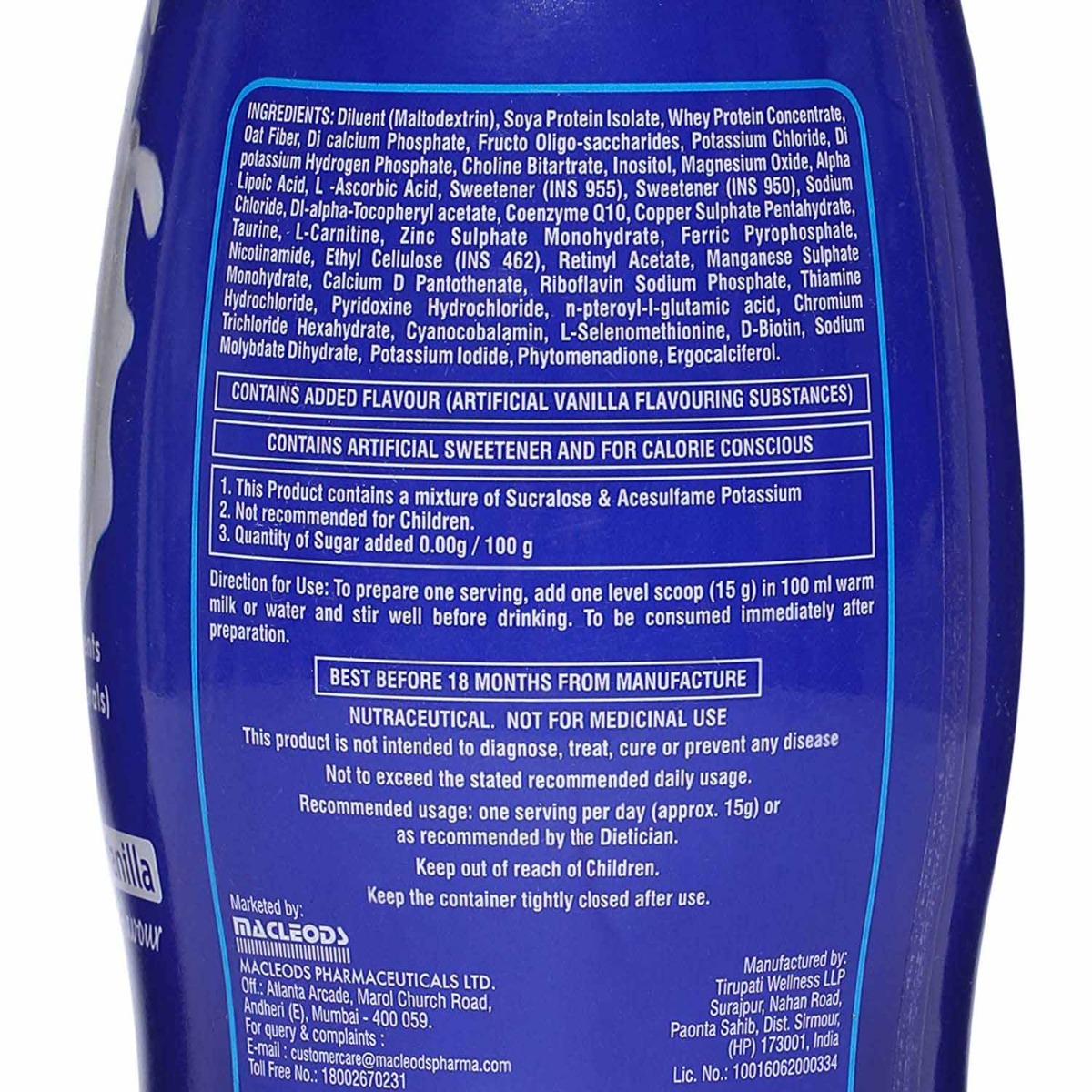 Macprot DM Powder, 200 gm Price, Uses, Side Effects, Composition ...