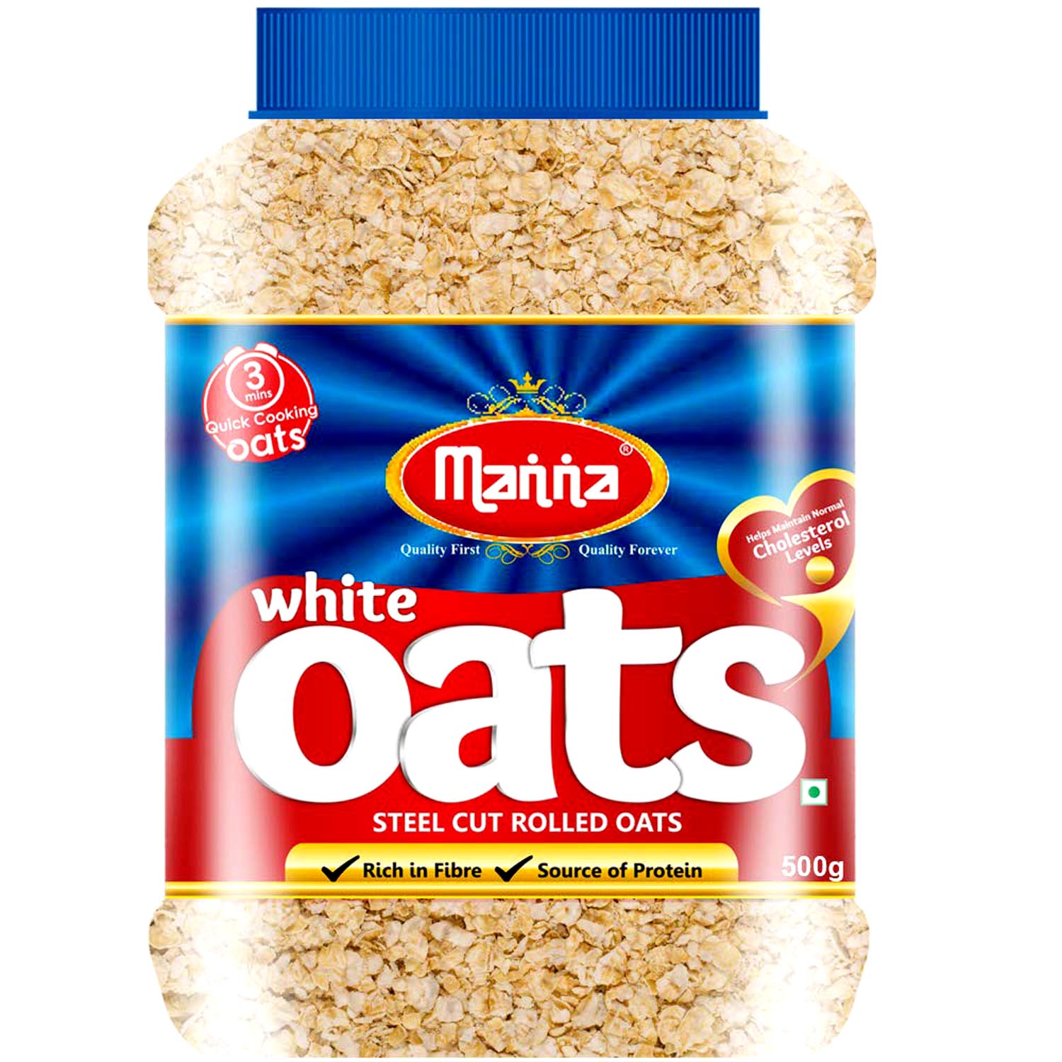 Manna White Oats, 500 gm Jar Price, Uses, Side Effects, Composition ...
