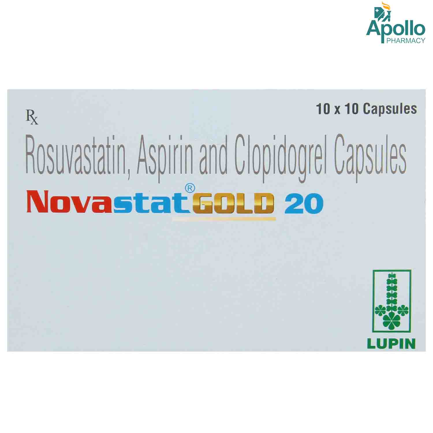 Novastat Gold 20 Capsule 10's Price, Uses, Side Effects, Composition ...