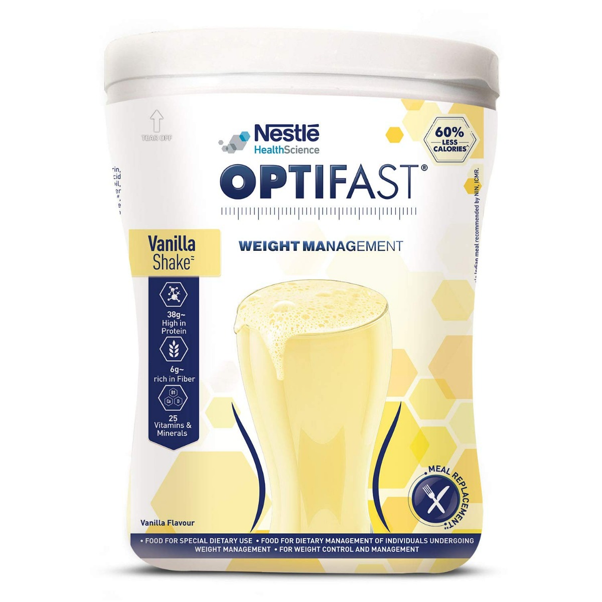 Nestle Optifast Weight Management Vanilla Flavour Powder, 400 gm Price ...