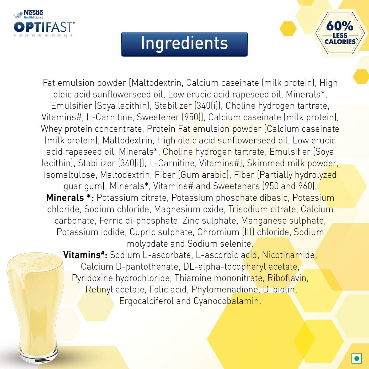 Nestle Optifast Weight Management Vanilla Flavour Powder, 400 gm Price ...