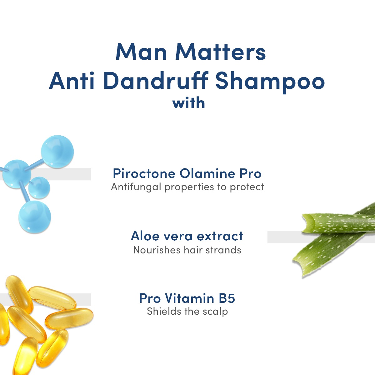 Man Matters Anti Dandruff Shampoo, 100 ml Price, Uses, Side Effects ...