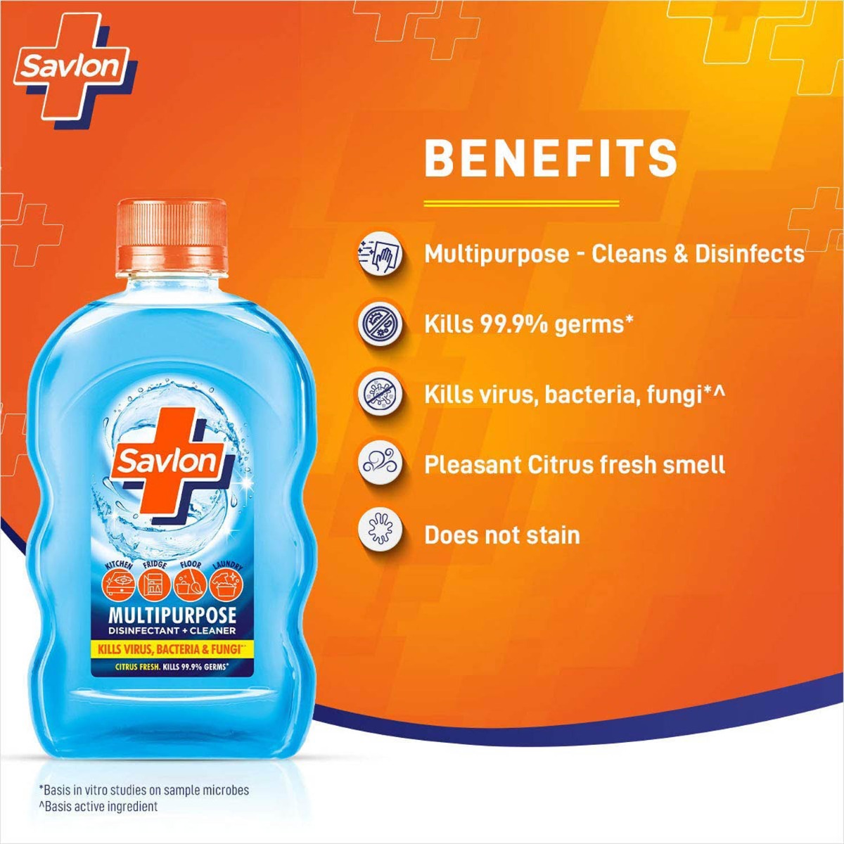 Savlon Multi Purpose Disinfectant Liquid, 500 ml Price, Uses, Side ...