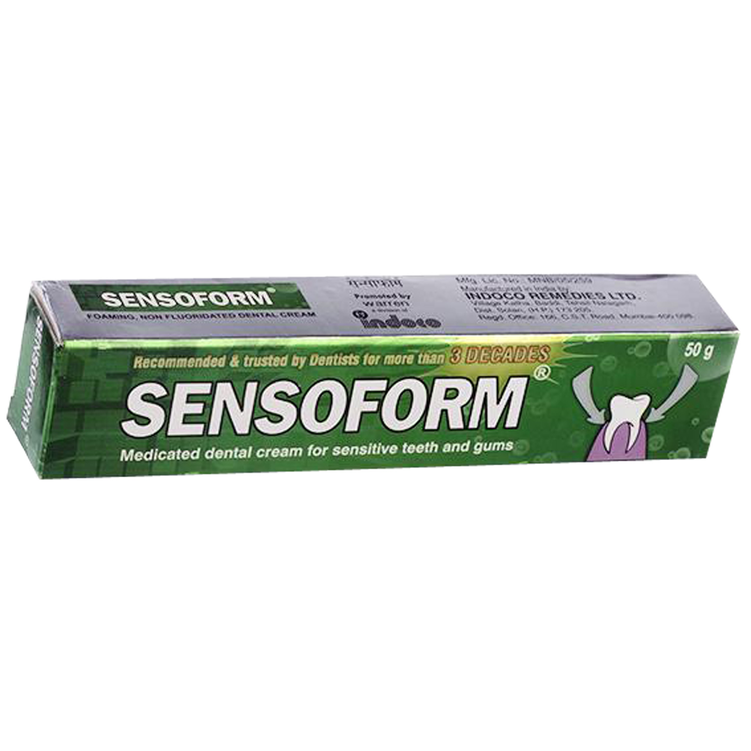 Sensoform Medicated Dental Cream, 100 gm Price, Uses, Side Effects ...