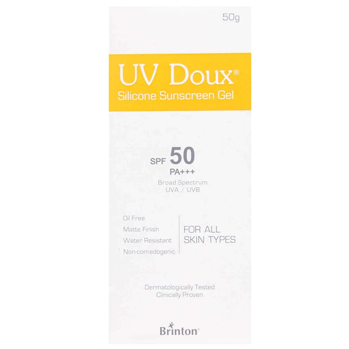 UV Doux Spf 50 Silicon Sunscreen Gel 50 gm Price, Uses, Side Effects, Composition - Apollo Pharmacy