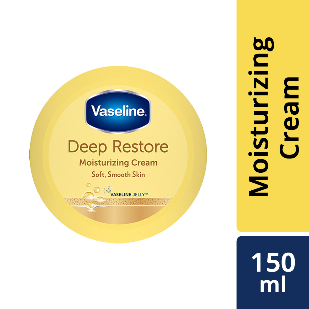 Vaseline Deep Restore Moisturizing Cream, 150 ml Price, Uses, Side ...