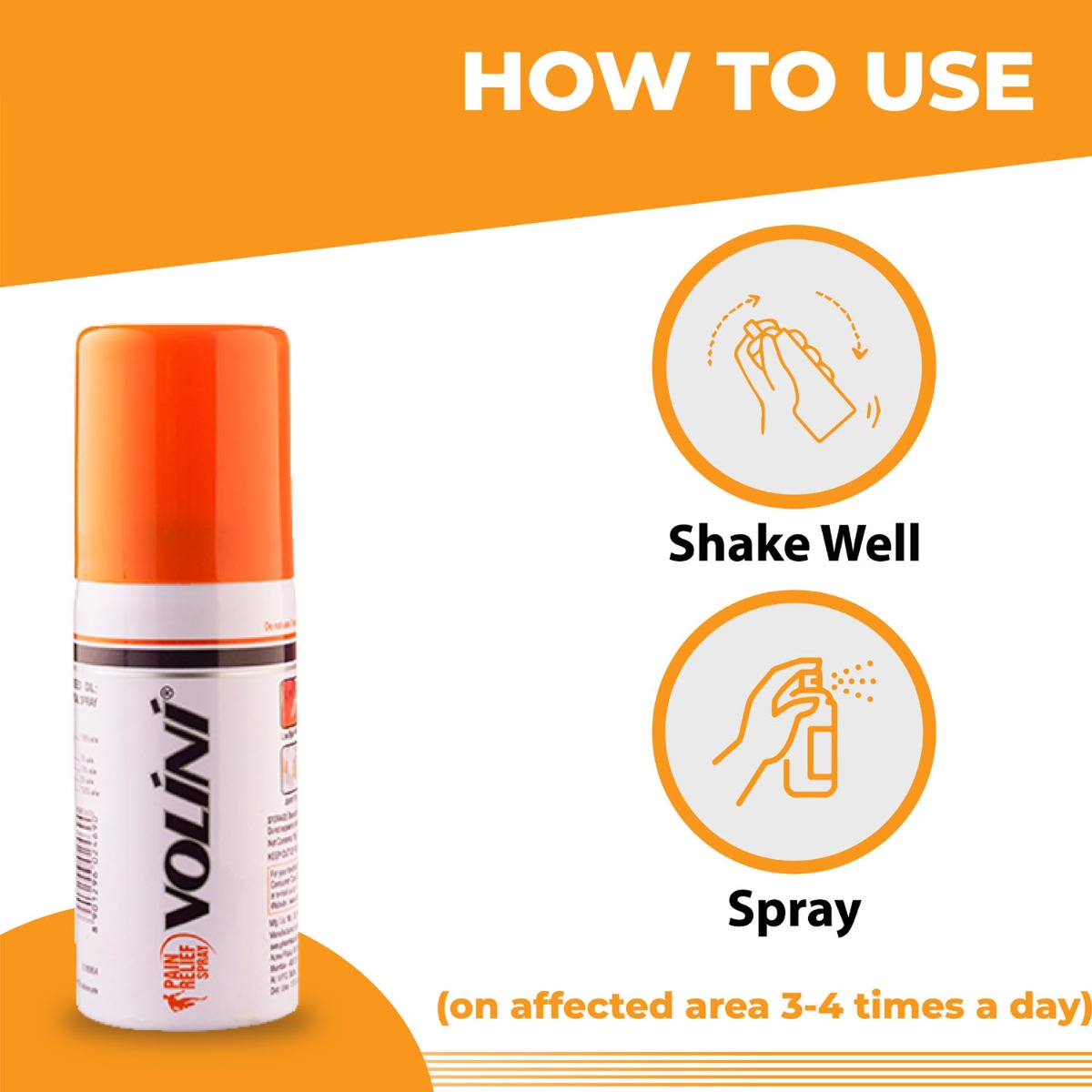 Volini Pain Relief Spray 15 gm Price, Uses, Side Effects, Composition ...
