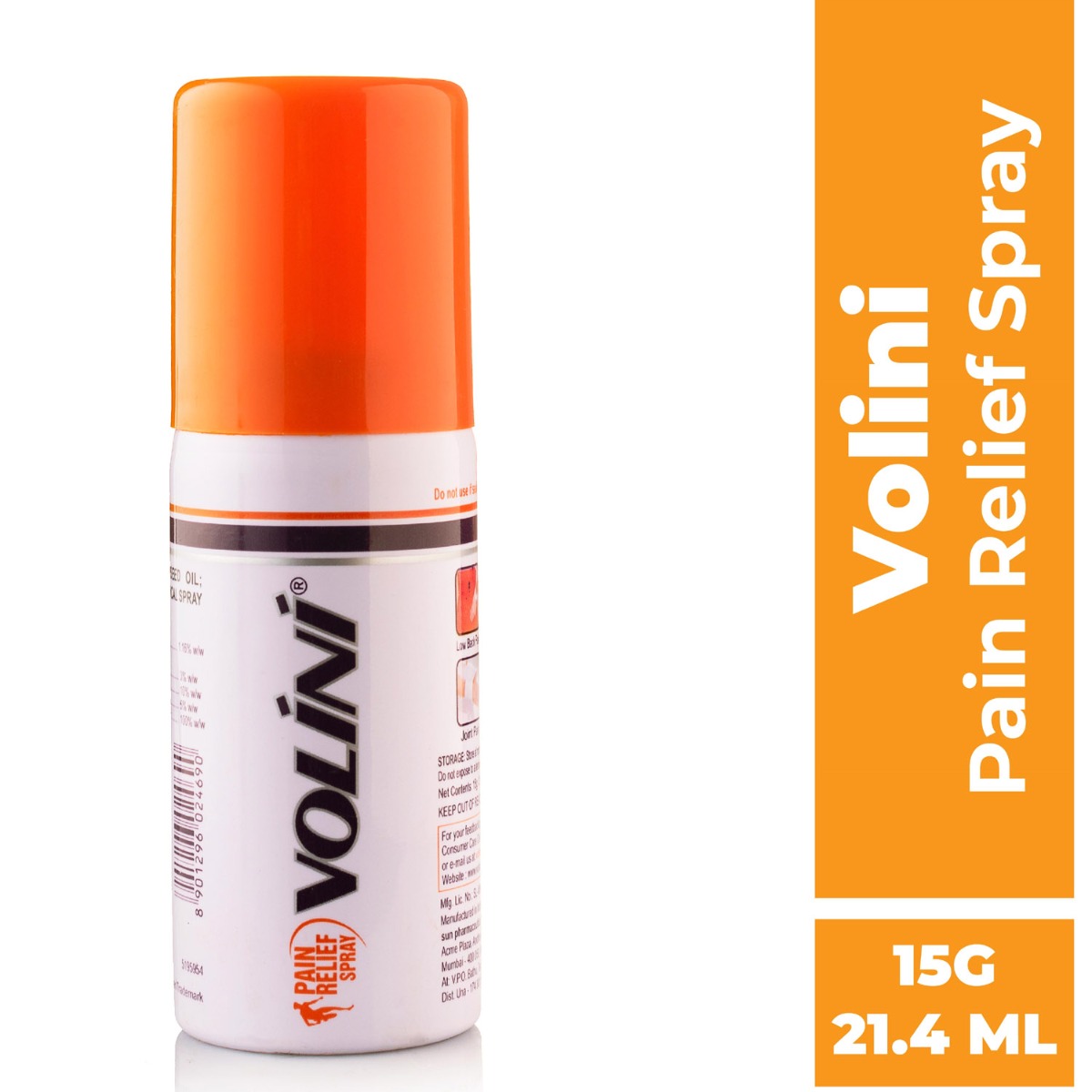 Volini Pain Relief Spray 15 gm Price, Uses, Side Effects, Composition ...