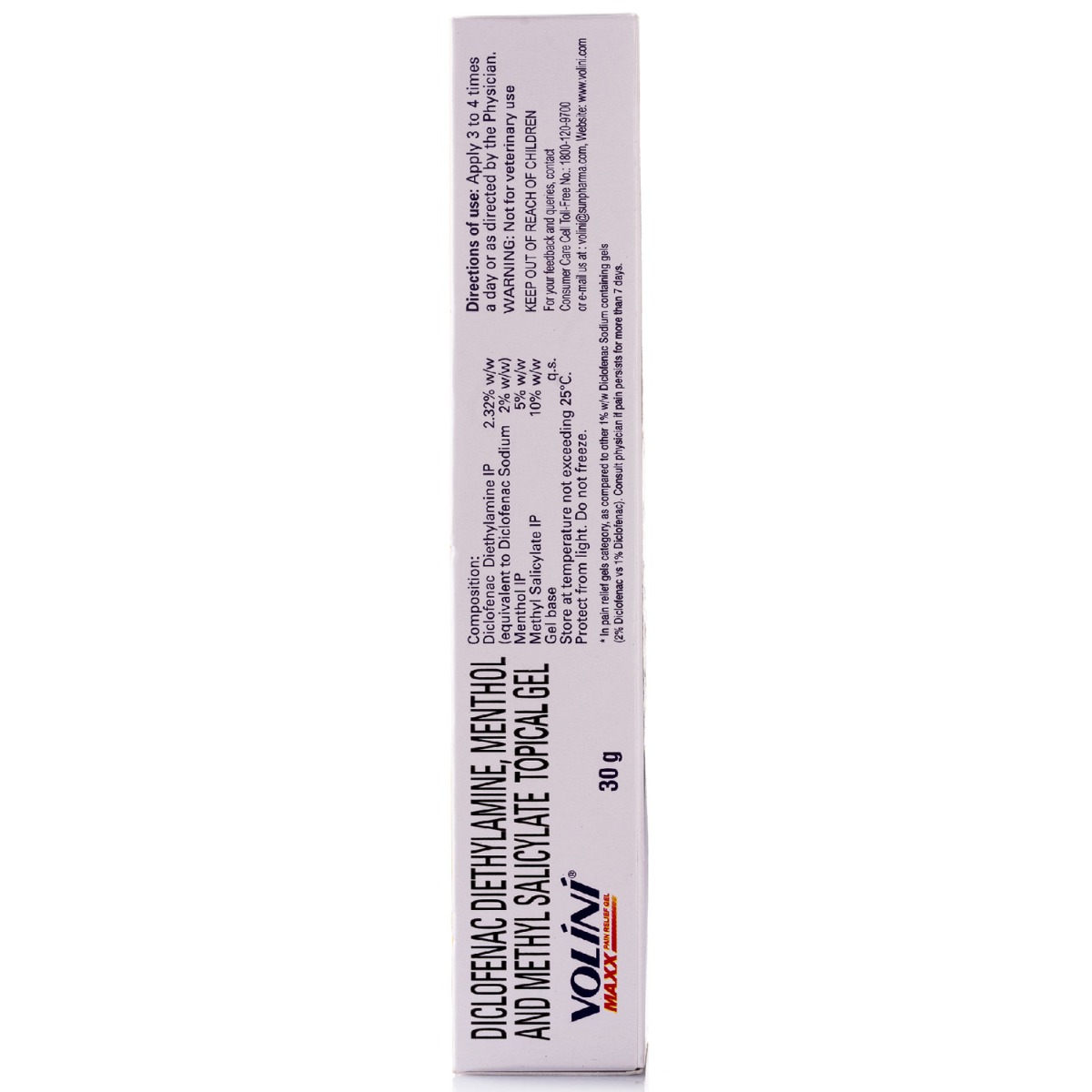 Volini Maxx Pain Relief Gel, 30 gm Price, Uses, Side Effects ...