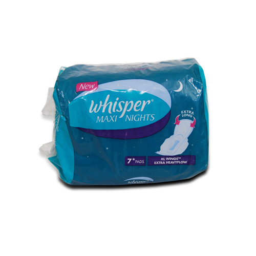 Whisper Maxi Fit Wings Sanitary Pads XL, 15 Count Price, Uses, Side ...